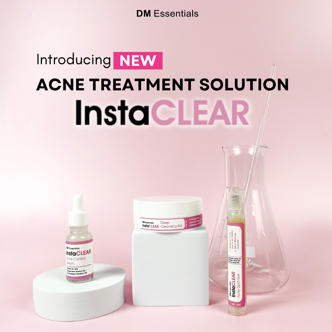 InstaCLEAR Full Set + INSTA-C SCAR REDUCTION CONCENTRATE | dmessentials