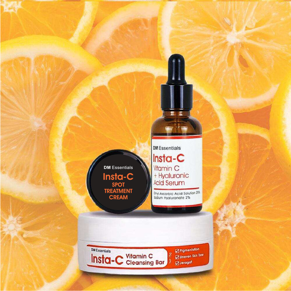 Insta-C Full Set + Retinol Alternative Hydrator | dmessentials