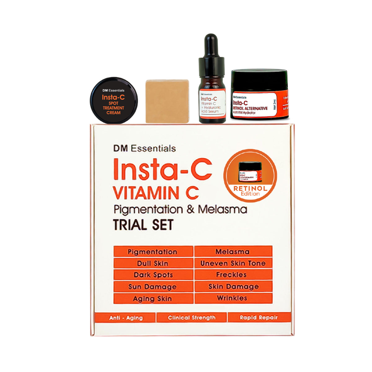 Insta-C Trial Set [Retinol Edition] | dmessentials