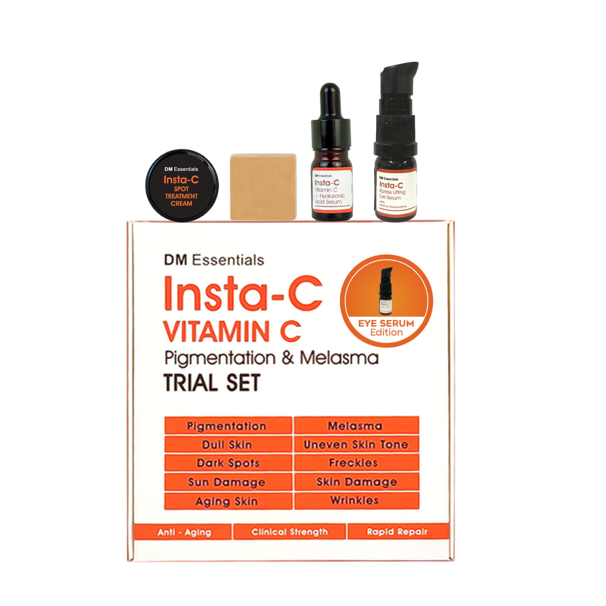 INSTA-C TRIAL SET [EYE EDITION] | dmessentials
